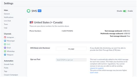 Default Opt In And Opt Out Automations Manychat Help