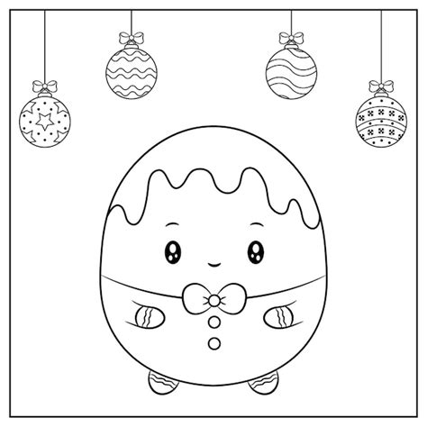 Dibujos Para Colorear Galleta De Navidad Dibujos Para Cortar Y Colorear