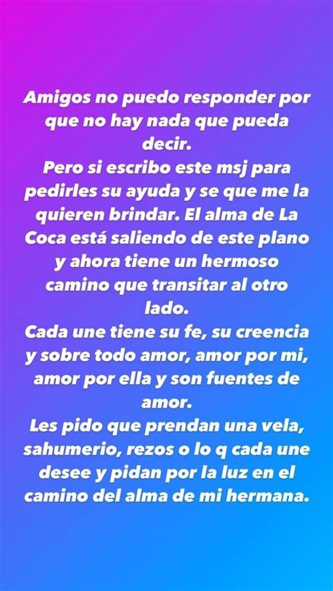 La Palabra De Gabo Usandivaras Tras La Muerte De Su Hermana Caras