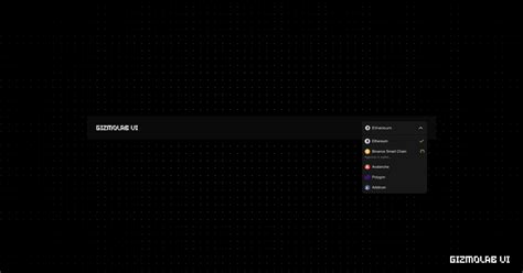 Chain Selector Gizmolab Ui