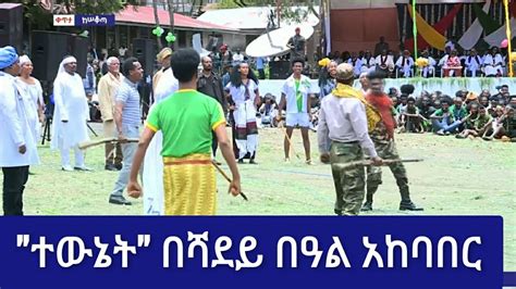 በሻደይ በዓል አከባበር ላይ የቀረበ ተውኔት Youtube