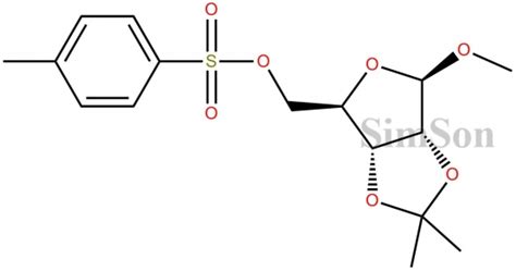 Methyl2 3 O Isopropylidene 5 O Tosyl Beta D Ribofuranoside CAS No 4137 56 8 Simson Pharma