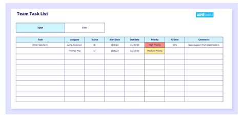 free employee task list template and actionable guide for 2024 aihr