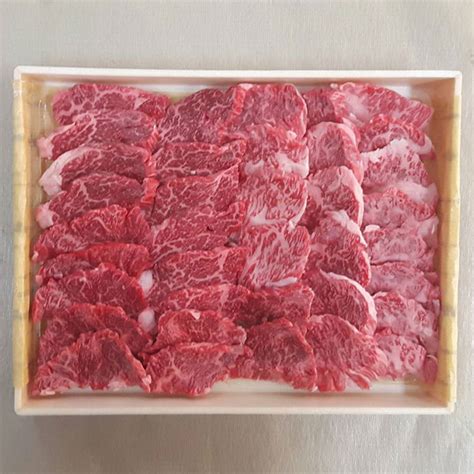 楽天市場熊本和牛 あか牛上カルビ折箱入り 500g 焼肉に絶品 赤牛 褐牛 あかうし 赤身肉 褐毛和種 阿蘇 肥後 食品 お取り寄せ