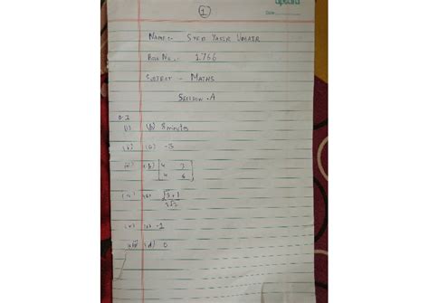 Solution Maths Studypool