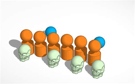 3d Design Bones Poo Tinkercad