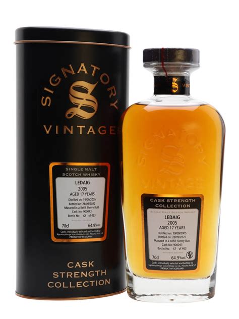 Ledaig 2005 17 Year Old Signatory Scotch Whisky The Whisky Exchange