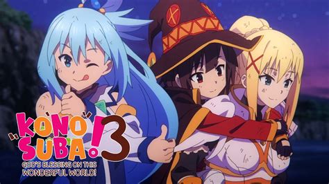 KONOSUBA -God's Blessing on This Wonderful World! 3 Opening | Growing Up - YouTube