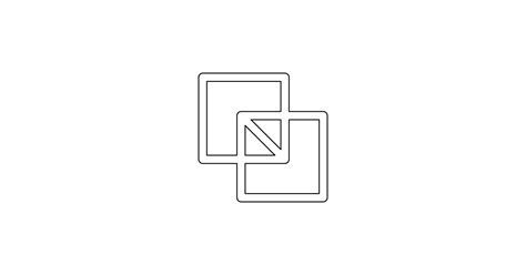 Intersect Square Light React Icon Svg Intersect Square Light React Icon Svg