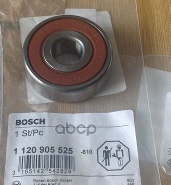 1 120 905 525_подшипник Генератора !Шариковый Bosch 17x40x12 Iveco ...
