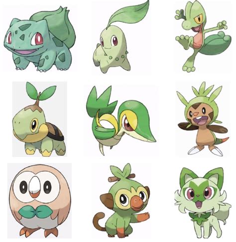 Pokemon Starters Nova 1 Ideas Model Storage Thoughts
