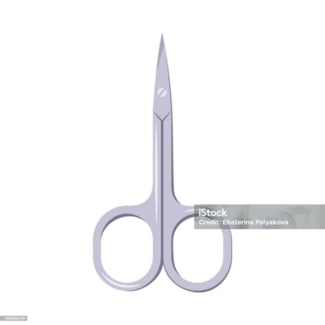 작은 가위 아이콘 매니큐어 도구 손과 손톱의 건강을 돌보는 뷰티 살롱을 위한 요소 0명에 대한 스톡 벡터 아트 및 기타 이미지