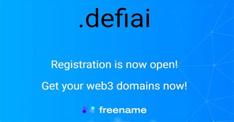 Defi Ai Domains Register Ai Domains Buy Yours Today