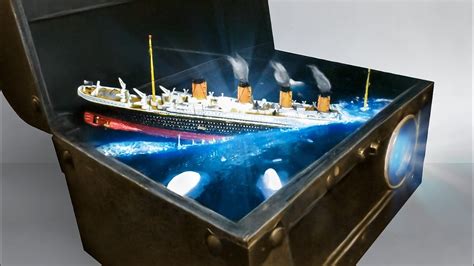 Titanic Diorama Sinking Rms Titanic Titanic Model Titanic 49 Off