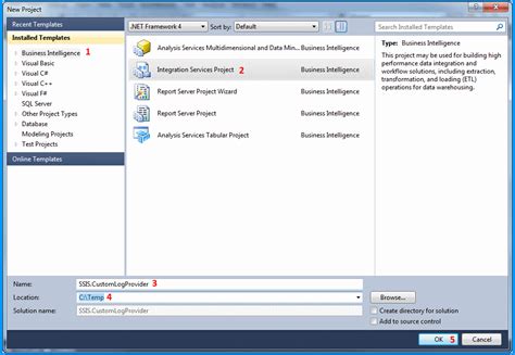 Sql Server Why Would The Custom Ssis Log Provider Not Show Up On The