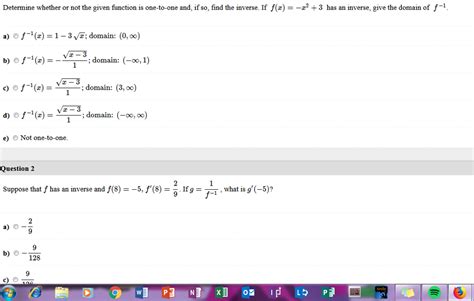 Solved Determine Whether Or Not The Given Function Is Chegg