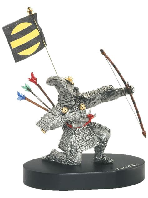 Эксклюзивный подарок для мужчины оловянная статуэтка самурая Франция ...