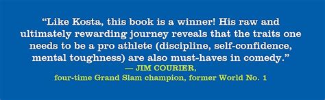 Lucky Loser Adventures In Tennis And Comedy Kosta Michael