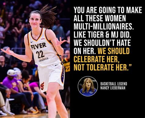 Nancy Lieberman What Caitlin Clark Has Done For The Game Is
