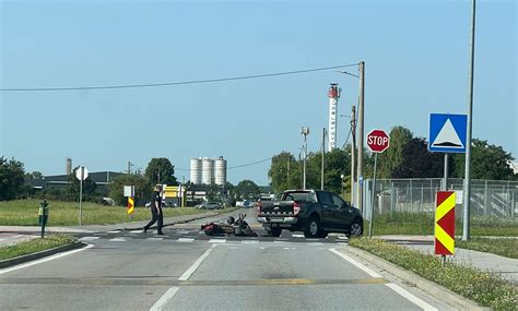 Jutros teška prometna kod sortirnice Motociklist teško ozlijeđen