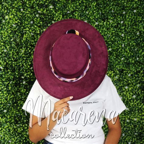 Hand Embroidered Mexican Artisan Hat Etsy