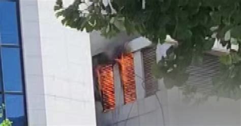 세종 상가 건물 옥상 불1명 화상·6명 긴급대피