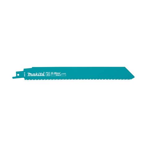 Makita Bi Metal Reciprocating Saw Blade 225 8 10tpi 2 Pack