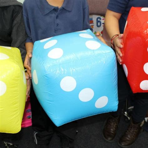 Inflatable Dice Set Oriental Trading