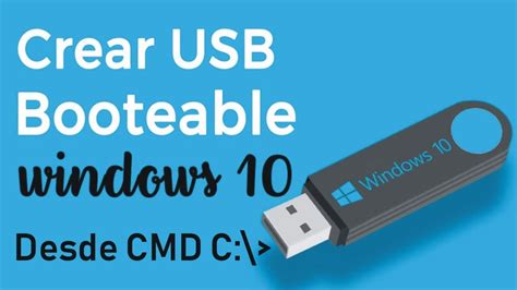 Como Crear Una Usb Booteable Sin Programas YouTube