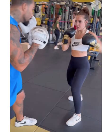 Mel Maia Pega Pesado Em Treino Na Academia E Detalhe Rouba A Cena Em