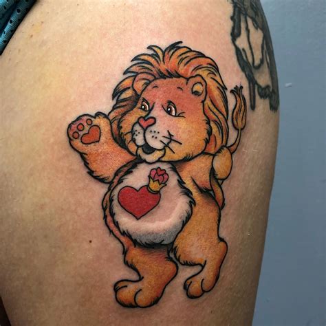 Oh So Cute And Cuddly Care Bears Tattoos The Tattooed Archivist