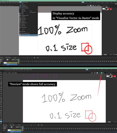 Visualize Vector As Raster Mode Shows Low Accuracy · Issue 4807
