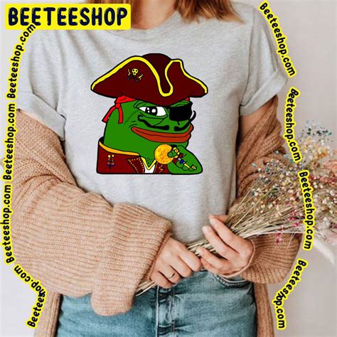 Rare Pirate Pepe Trending Unisex T Shirt Beeteeshop