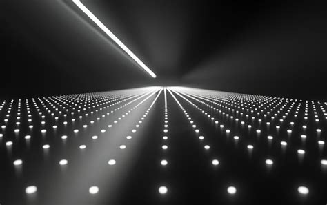 Abstract Perspective Background Dark Light 3d Render Octance Render Ar