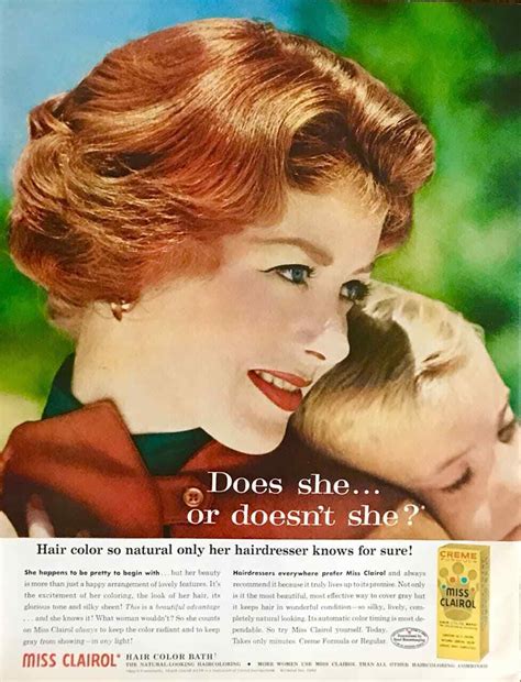 Efsaneleşmiş Kampanyalar Clairol Does She Or Doesnt She