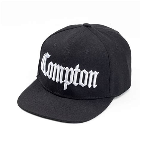 Compton Embroidery Baseball Cap Hip Hop Snapback C Grandado