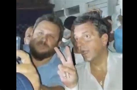 ¿qué Le Pasó El Video Viral De Sergio Massa Tras Un Acto PolÍtica El Intransigente