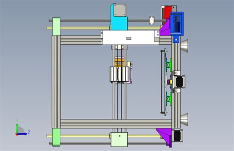 简易3d打印机iges 模型图纸下载 懒石网