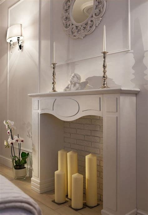 Pin by Burmana555 on Новогоднее | Home fireplace, White fireplace, Faux ...