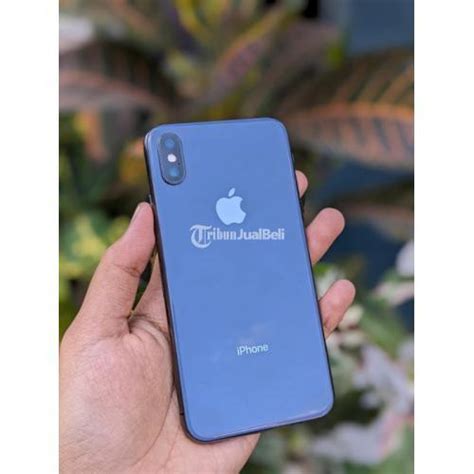 HP IPhone X Bekas GB Fullset Mulus Tanpa Minus Siap Pakai Harga Nego Di Malang Tribun JualBeli