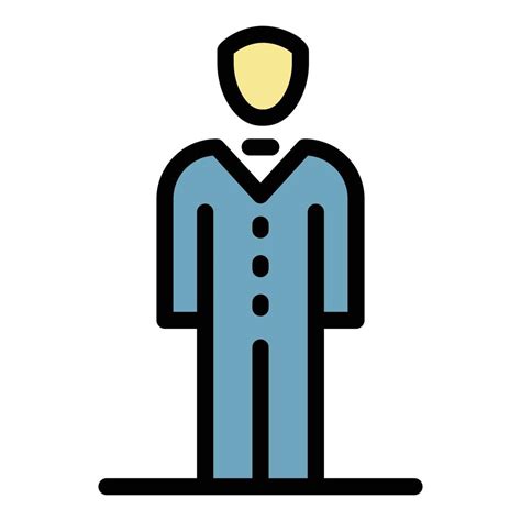 Young Groom Icon Color Outline Vector 19194250 Vector Art At Vecteezy