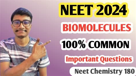 Neet 2024 Biomolecules One Shot Revision Neet 2024 Organic Chemistry