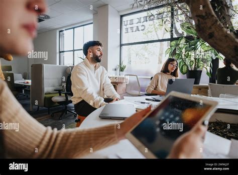 Business Team Strategizing Marketing Growth Analyzing Statistics And