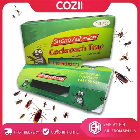 10pcs Cockroach Killer Roach Traps Roach Bait Roach Motel Cockroach