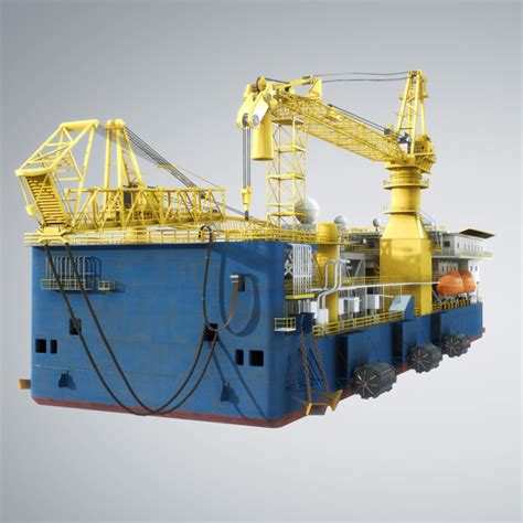 Tender Rig 3d Model