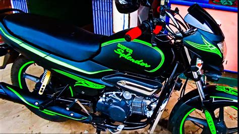Super Splendor Bike Modified Image Atelier Yuwaciaojp