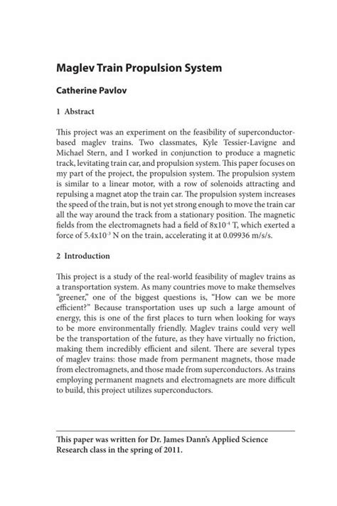 Pdf Maglev Train Propulsion System Roundtable Dokumen Tips