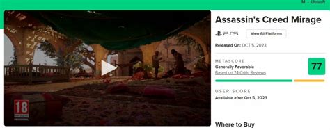 Assassins Creed Mirage Review Roundup Return To Classic Formula