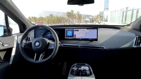 Bmw Ix M70 Xdrive Interior Design In Tanzanite Blue Video Dailymotion