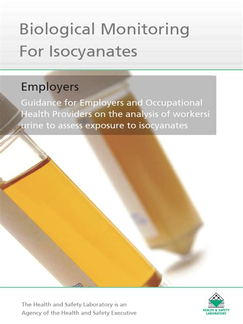 Biological Monitoring For Isocyanates 1726866247 Pdf Occupational